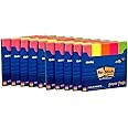 Oddy Re Stick Paper Flags 5 Colour Prompts 15 X 76 mm, 250 Sheets per ...