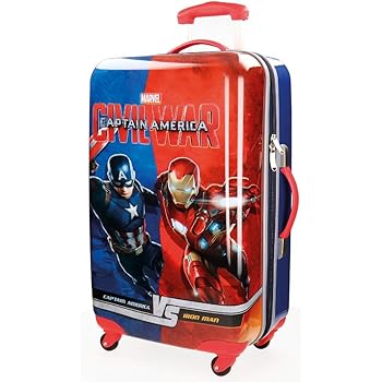 Official Marvel Comics 24" Wheeled Suitcase: Amazon.co.uk: Luggage
