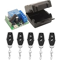 ROBOWAY 433Mhz Universal Wireless Remote Control Switch DC 12V 1CH RF ...