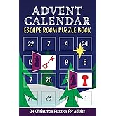 The Escape Room Advent Calendar: Puzzle book for adults with 24 ...