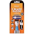 Aldi Lacura Men - 5 Blade Razor Advanced Shaving System | 1 Blade + 1 ...