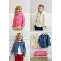 Stylecraft Special Aran Duffle Jackets & Sweater Knitting Pattern 4205 ...