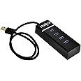 FRONTECH Universal USB 2.0 4-Port Hub with LED Light|Ultra Slim ...