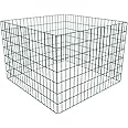 vidaXL Square Mesh Garden Composter 100x100x70cm Garden Waste Container ...