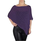 Mimosa Ladies Plain Stretch Lace Fish Net Bali Crochet Batwing Frill ...