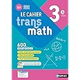 Amazon.fr - Le Cahier Transmath 3e - Edition 2021 - Lécole, Jean-Marc ...