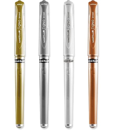 Fine Point Journaling Pens Pilot G2 Metallic Gel Pens - Fine Point 0 ...