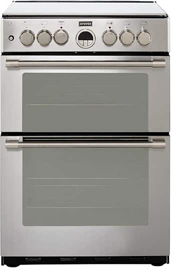 Stoves STERLING 600DFSTA 600mm Mini Range Dual Fuel Cooker 4 x Gas ...