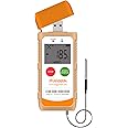 Frigga Temperature Data Logger with External Probe LCD Single Use ...