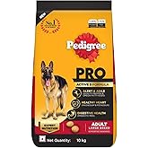 Pedigree Pro Puppy, Large Breed (3-18 Months) Dry Dog Food, 10 Kg Pack ...