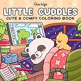 Cozy Date: Coloring Book for Adults and Teens Featuring Adorable Animal ...