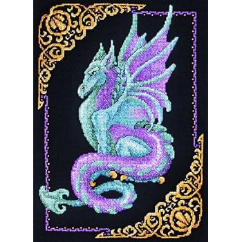 Design Works Celestial Dragon Cross Stitch Kit, Multi-Colour: Amazon.co ...