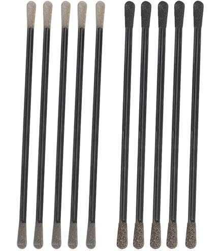 Model Sanding Sticks HINZIC 40 Pcs Sanding Sticks 5.5 X 0.2 Inch Double ...