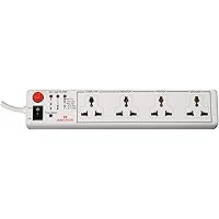 Anchor by Panasonic 6 way Universal Socket with Single Switch | 6 Way ...