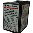 Original Pitney Bowes DM100i - DM200i Franking Ink Cartridge - Red ...