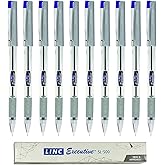 Linc Ocean 0.55mm Classic Gel Pen | Blue Ink, Pack of 30 : Amazon.in ...
