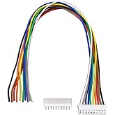 Electronic Spices 10 Pin Sm Jst Wire Connector 2.5mm Pitch Male and Female Pair 2517 Pair of 2 ...