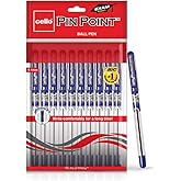 Cello Maxriter Ball Pen | Pack of 10 | Blue Ball Pens | Lightweight ...