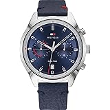 Tommy Hilfiger Men's Analogue Quartz Watch with Silicone Strap 1791791 ...