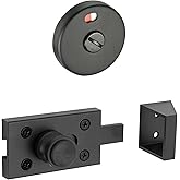 Satin Anodised Aluminium Cubicle Door Lock with Buffer Indicator ...