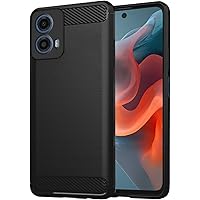 SPAZY CASE® Moto G45 5G Back Cover | Soft Silicone Slim Back Case Cover ...