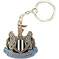 100% OFFICIAL NEWCASTLE UNITD FC CREST KEY RING : Amazon.co.uk: Sports ...