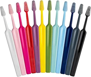 TePe Select Compact Toothbrush Medium pack of 12 (different colours ...