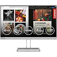 Lenovo L-Series 22 inch (54.6cm) | FHD IPS Ultraslim Monitor| 75Hz, 99% sRGB, 4ms, AMD FreeSync ...