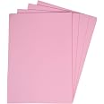 BCreativetolearn A4 Light Pink Card 50 Sheets 160gsm Pastel Pink A4 ...