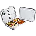 Buy Basil Bento Lunch Box – 900ml | 3-Compartment Stainless Steel ...