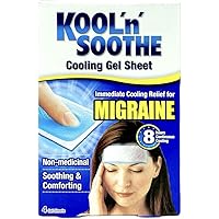 Kool 'n' Soothe Migraine Cooling Strips 4 Strips (Packaging may vary ...