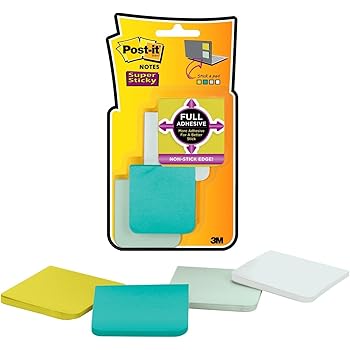 Post-it 25.4 mm x 10 m Super Sticky Removable Label Roll - Yellow ...
