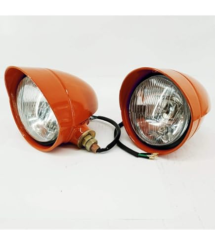 Tractor Light APSMOTIV Tractor Headlights Assembly With 12V Bulbs ...