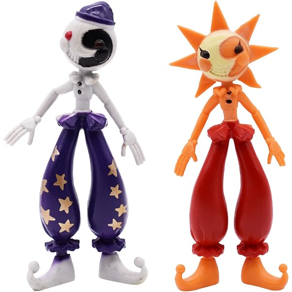 Set Sundrop Moondrop Five Nights At Freddy's FNAF Action, 45% OFF