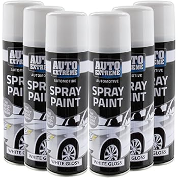 Auto Extreme White Primer Paint Spray Perfect Start Paint Wood Metal ...