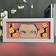 Zhongkaihua Ryomen Sukuna Night Light Lamp Art Paper Carving, Anime ...