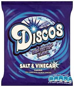 Discos Salt and Vinegar Flavour Crisps 28 G (Pack of 44): Amazon.co.uk ...