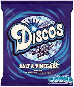 Discos Salt and Vinegar Flavour Crisps 28 G (Pack of 44): Amazon.co.uk ...