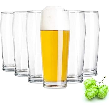 Linz Highball Glasses 13oz / 390ml - Set of 6 | 39cl Glasses, Beer ...
