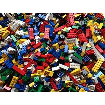 Lego 1000g mixed pieces, blocks, bricks 1 kg, over 2lb random bulk ...