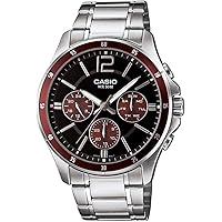 Casio Analog Black Dial Men's Watch-MTP-1374HD-2AVIF (A1646) : Amazon ...