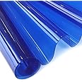 30x135cm Transparent PVC Vinyl, 0.4mm Neon Solid Color Waterproof ...