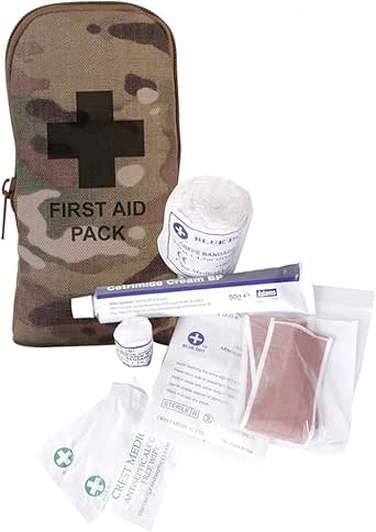 British Army Military Medic First Aid Kit Travel Bag Multicam Pouch ...