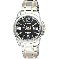 Buy Casio Enticer Men Analog Black Dial Men MTP-1302PD-1A1VEF (A2226 ...