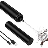 InstaCuppa Milk Frother for Coffee, Handheld Battery-Operated Froth ...