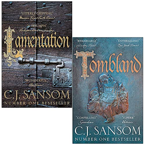 C J Sansom Shardlake Series 2 Books Collection Set (Lamentation ...