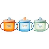 Tommee Tippee Free Flow First Cup Sippy Cup with Fold-Down, Leak-Proof ...