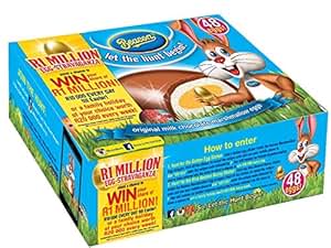 Beacon Marshmallow Easter Eggs Box 48 x 16.5g - Beacon Original Milk ...