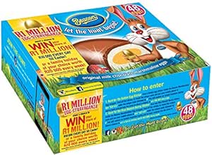 Beacon Marshmallow Easter Eggs Box 48 x 16.5g - Beacon Original Milk ...