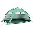 qeedo Quick Palm Strandmuschel mit UV-Schutz (UV80) & kleinem Packmaß ...